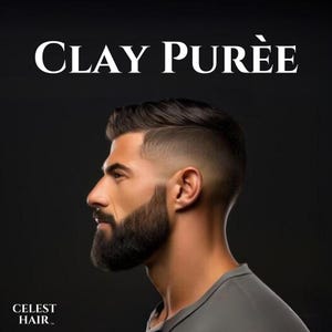 Natural Texture Clay Men's Hair Styling (medium Hold, Matte Finish ...