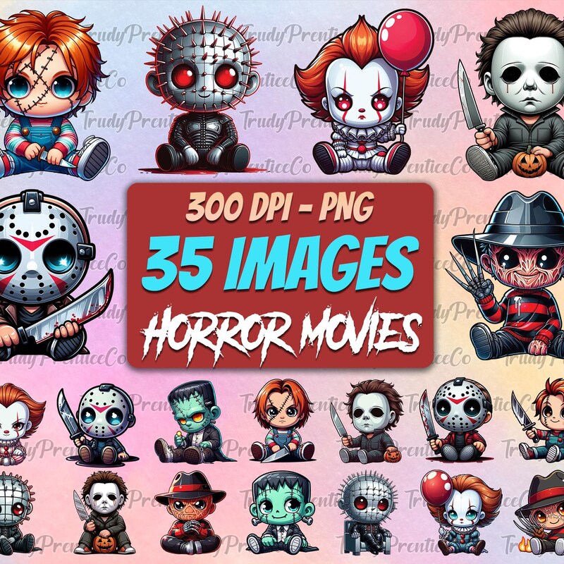 Horror Characters - Etsy