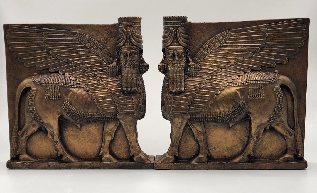 Assyrian Lamassu | Pair | 15cm - Etsy