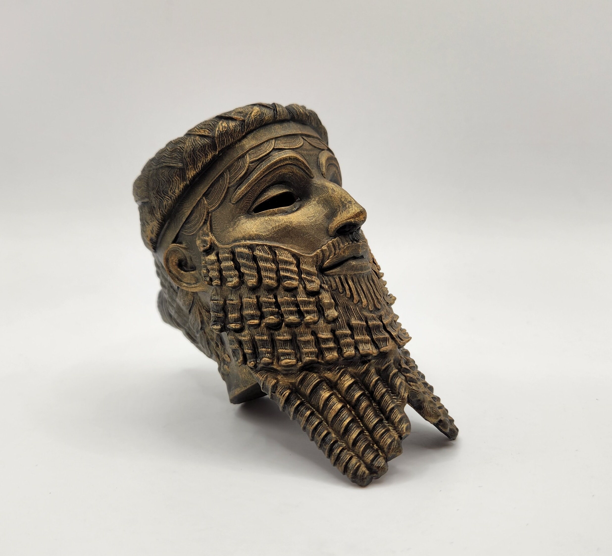 Sargon of Akkad Historical Artifact Museum Replica 10cm - Etsy