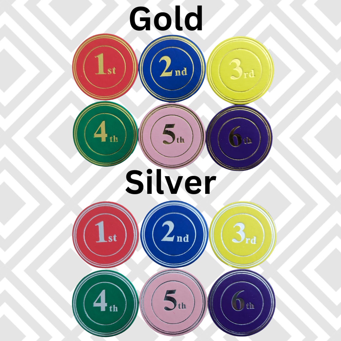 2 Tier Large Centre || 1st-6th Place Rosettes || Placing Rosettes With ...