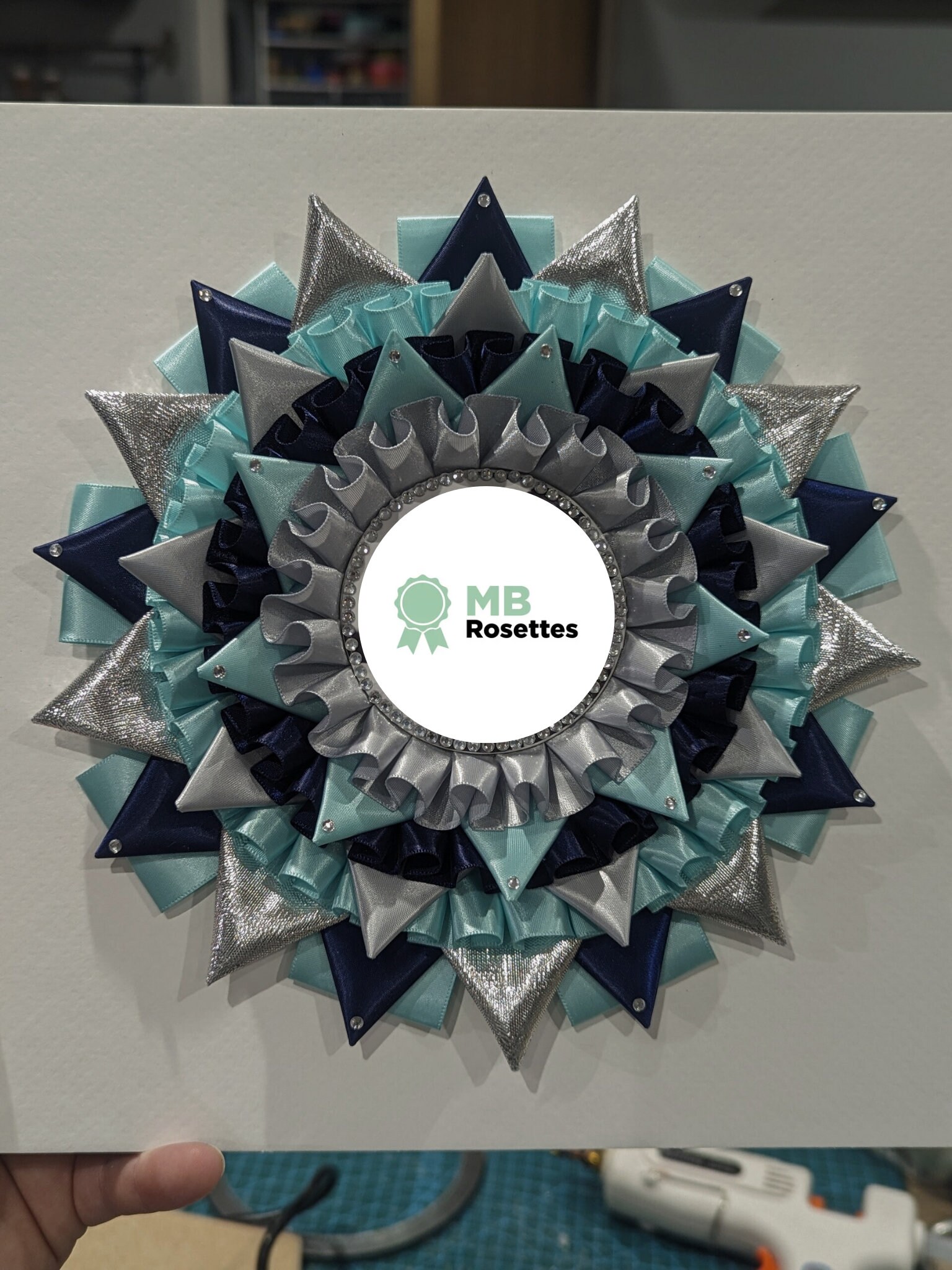 Boxed Framed Rosette Keepsake || A Perfect Personalised Present for ...