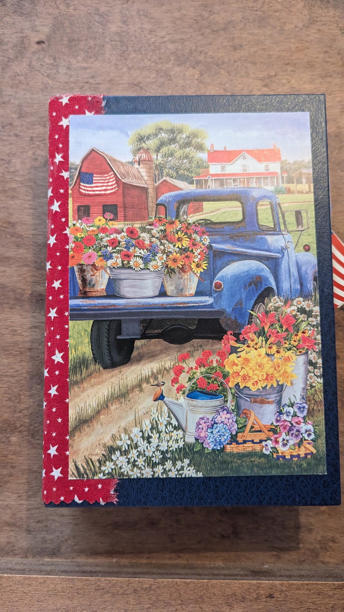 July 4th Blank Junk Journal Independence Day Scrapbook Journal ...