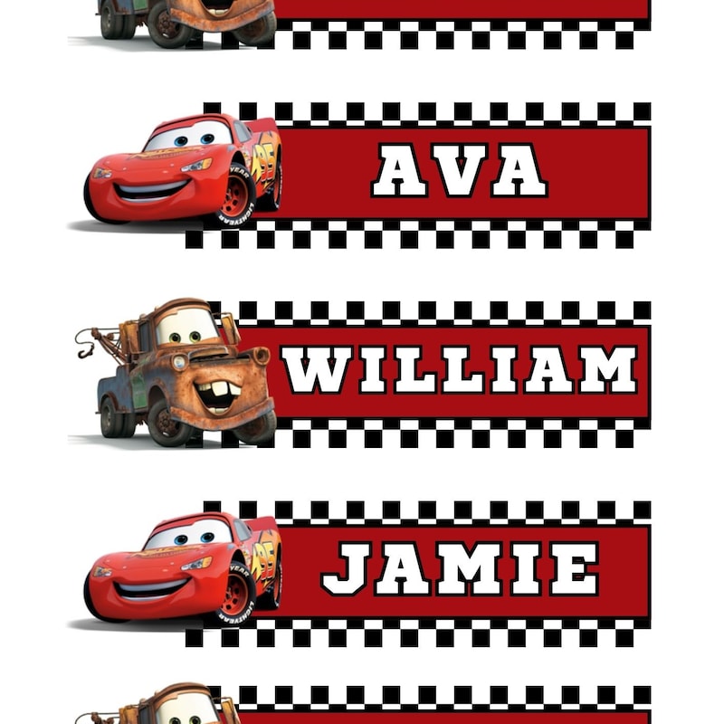 Rayo mcqueen stickers - Etsy México