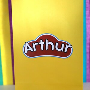 DIGITAL FILE Play Doh Name Tags | Personalised Name Tag | Birthday Name ...