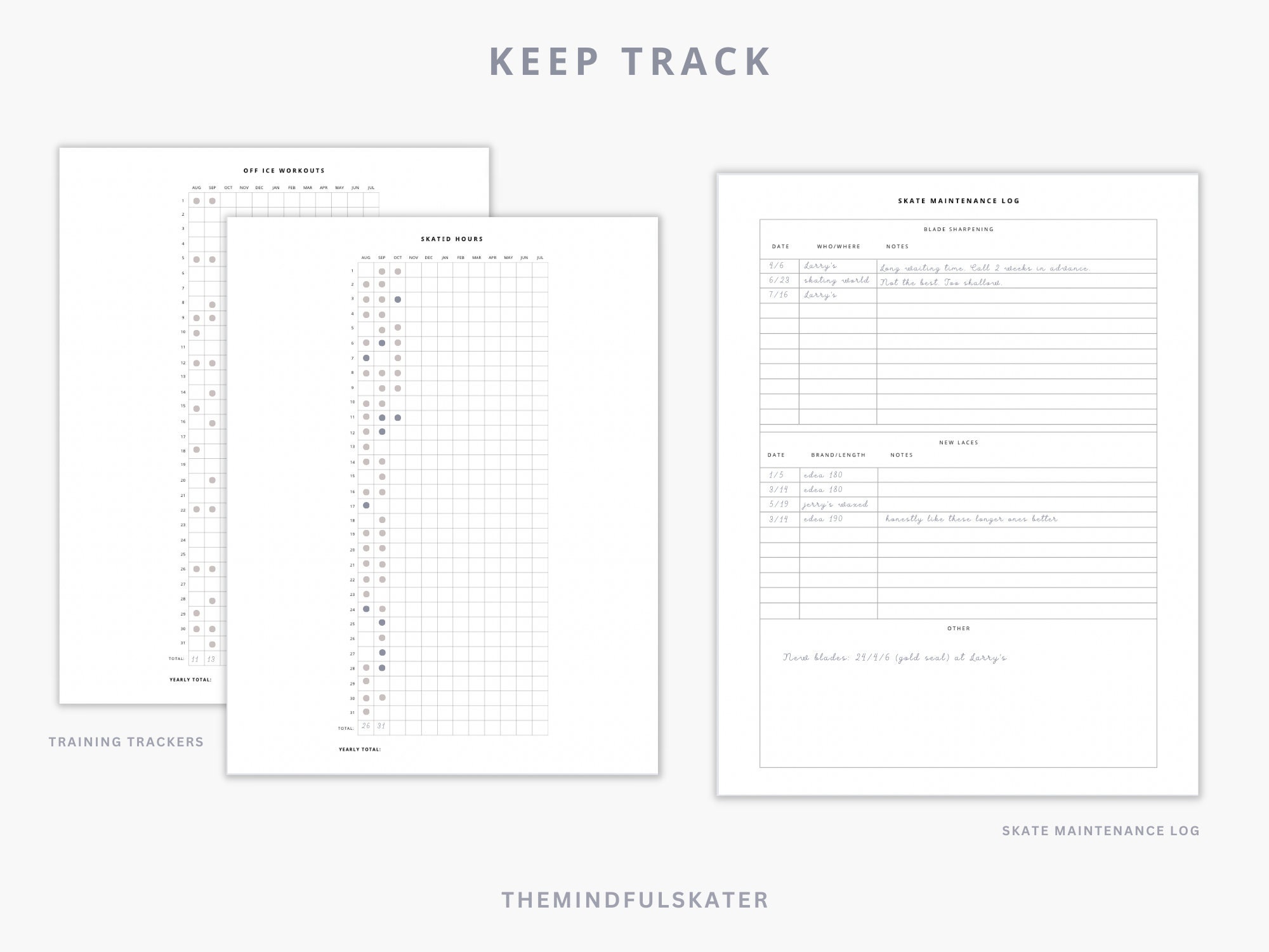 2023-2024 Ultimate Figure Skating Planner & Journal - Etsy