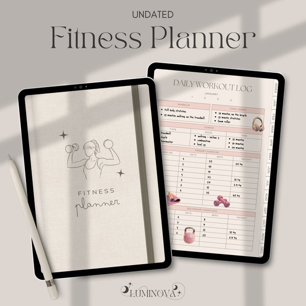 Fitness Planner - Etsy