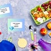 Printable Lunch Box Cards for Kids. 50 Cards With Positive and Sweet ...