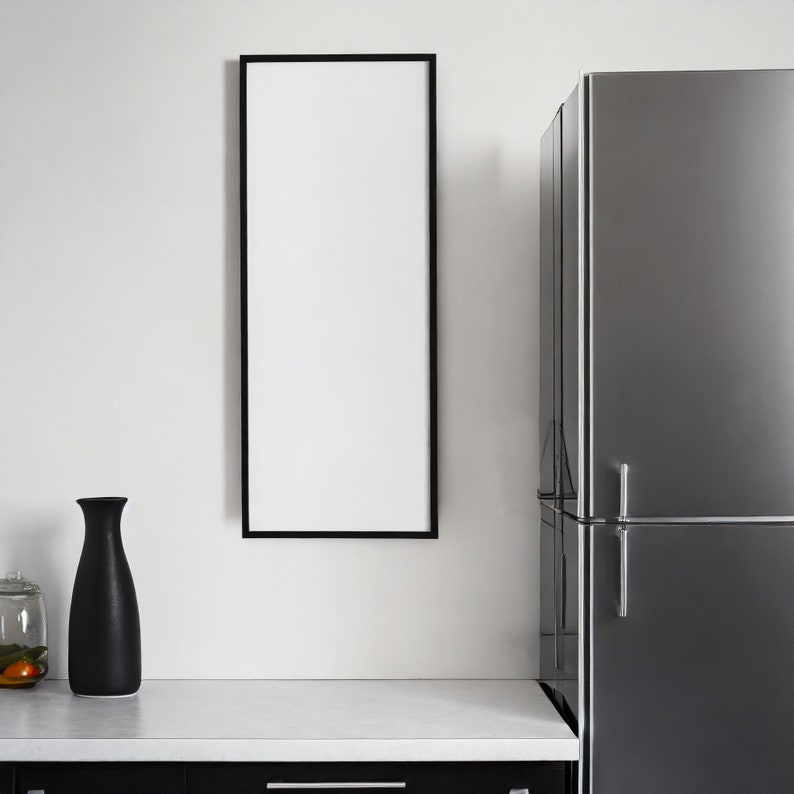 Narrow Wall Art Mockup Frames , Long Frame Bundle, Vertical Frame ...