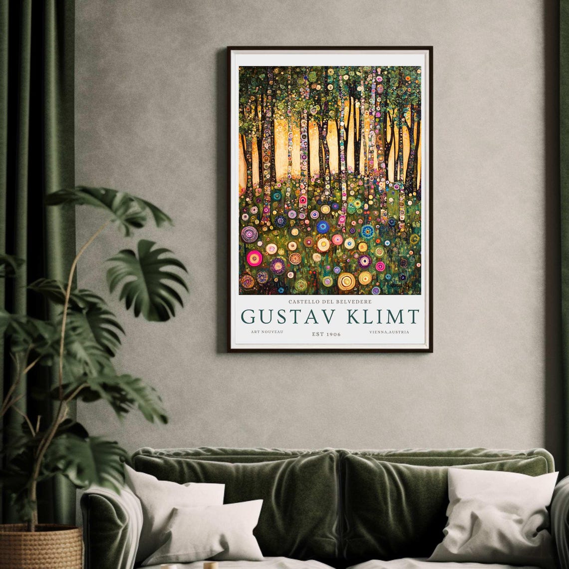 Gustav Klimt Print, Klimt Museum Poster, Gustav Klimt Poster, Klimt ...
