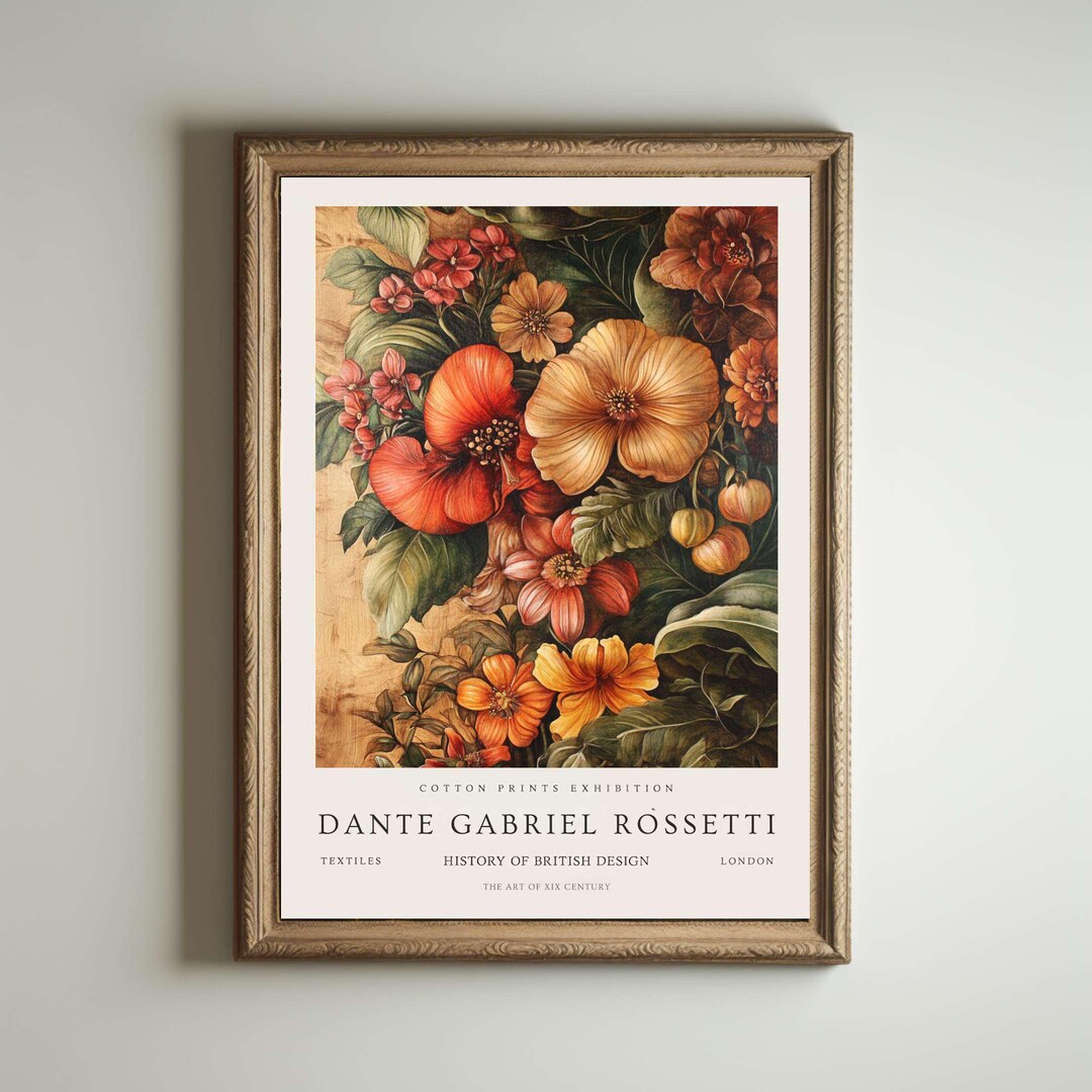 Dante Gabriel Rossetti, Dante Gabriel Rossetti Print, Kew Gardens ...