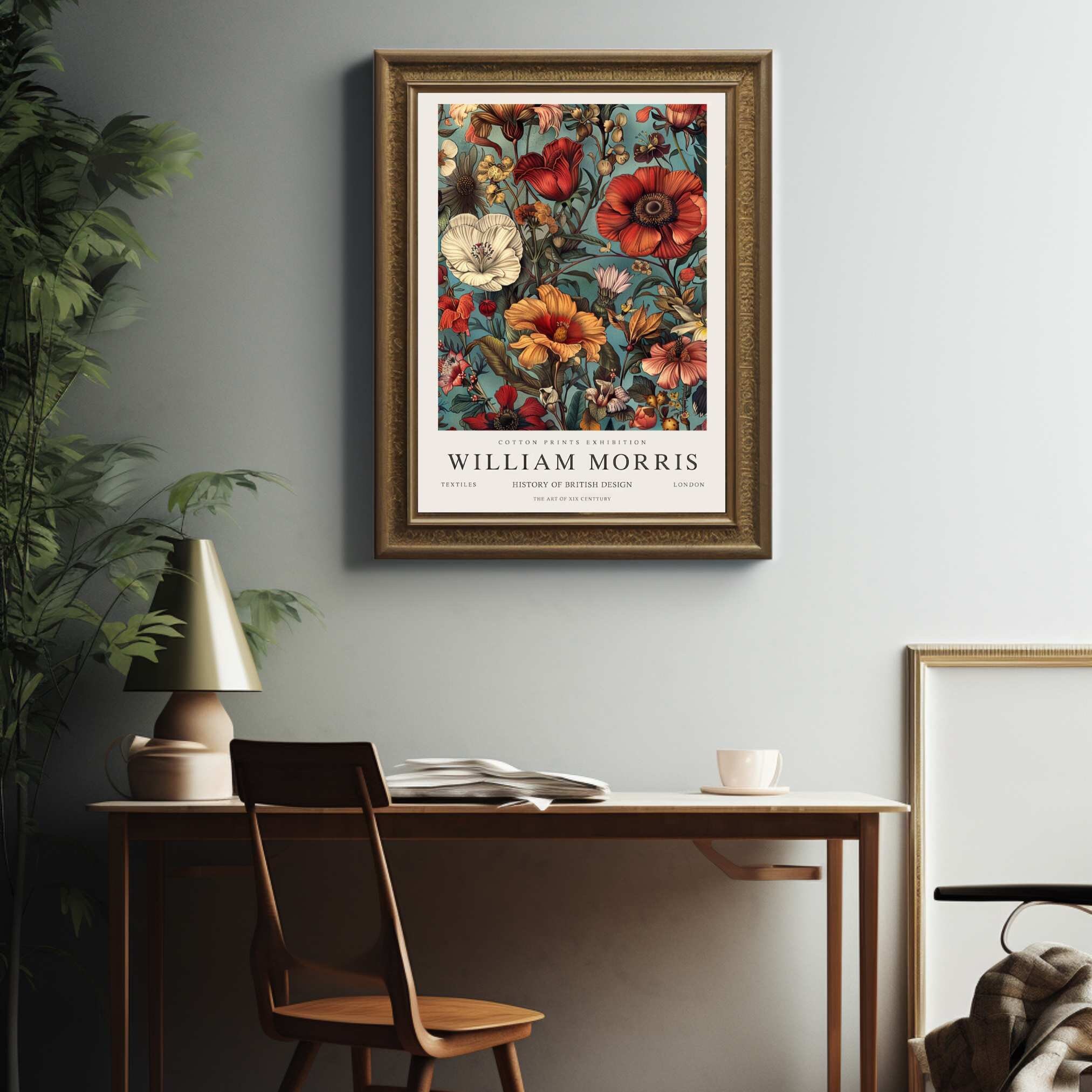 William Morris Print, Kew Gardens Print, London Print, William Morris ...