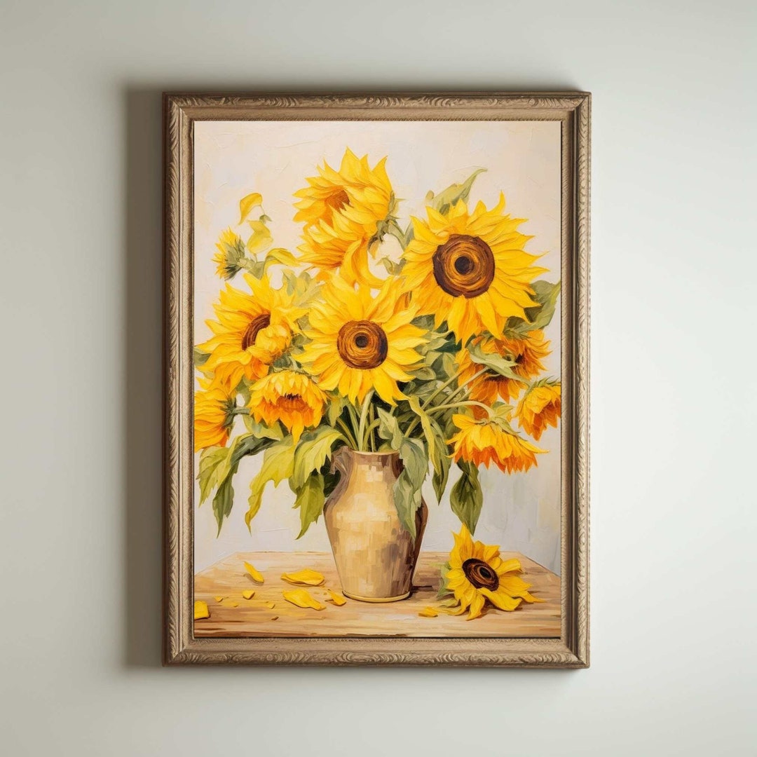 Sunflower Bouquet | Dark Cottagecore Art, Goblincore Decor, Fairycore ...