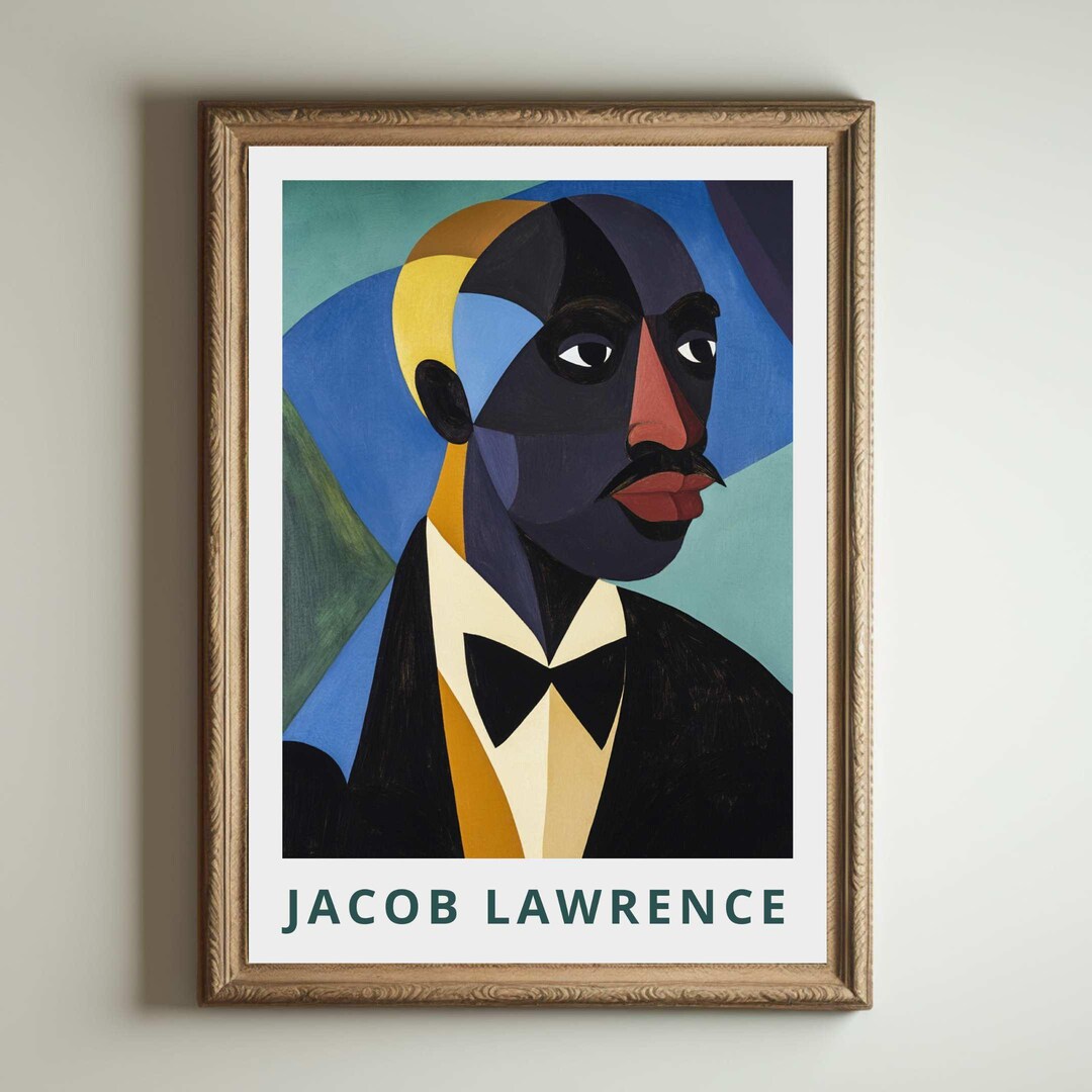 Jacob Lawrence, Jacob Lawrence Poster, African American Art, Afro Art ...