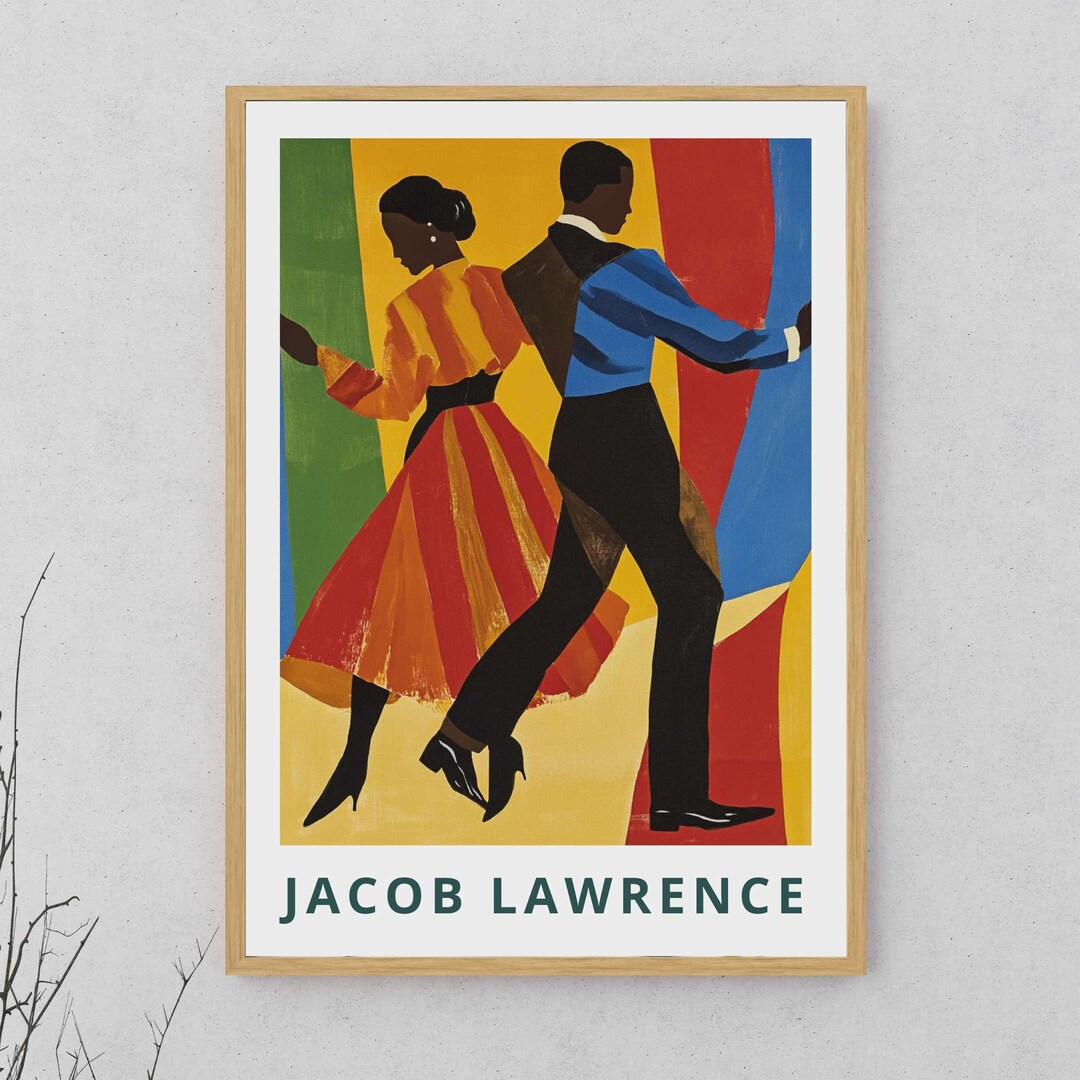 Jacob Lawrence, Jacob Lawrence Poster, African American Art, Afro Art ...
