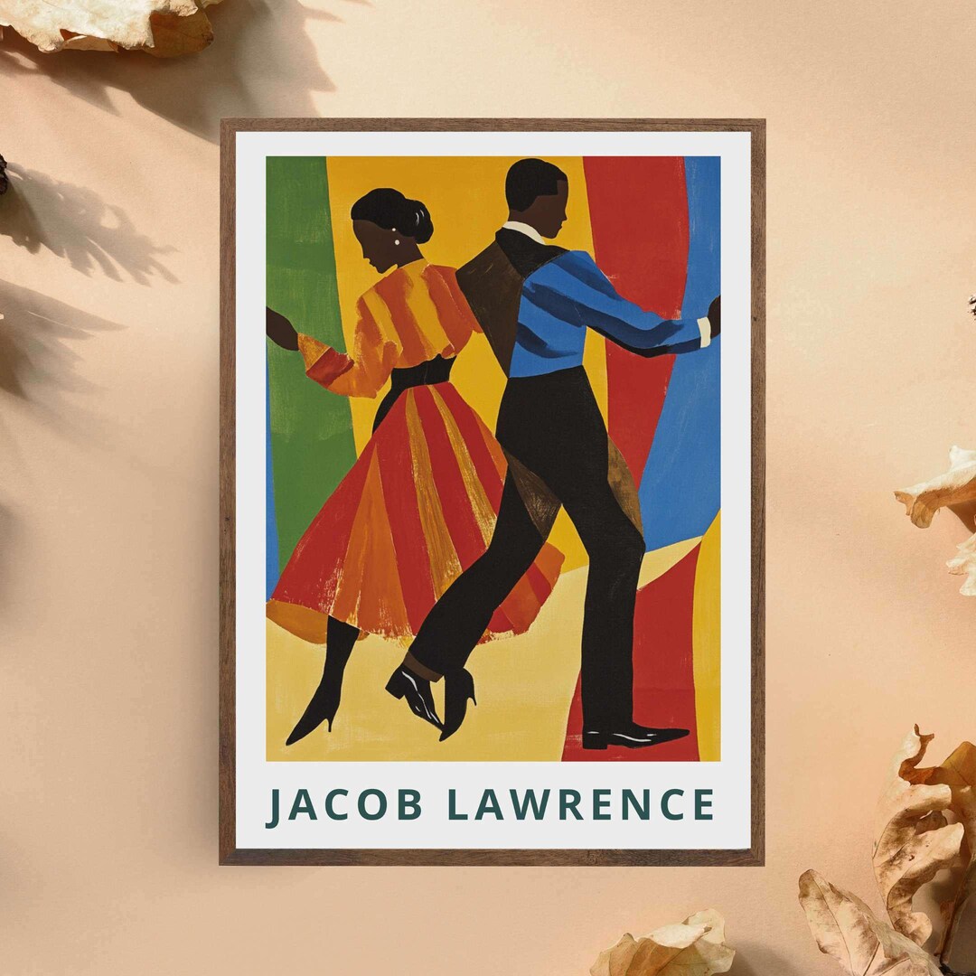 Jacob Lawrence, Jacob Lawrence Poster, African American Art, Afro Art ...
