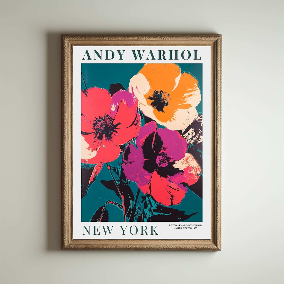 Andy Warhol Poster, Andy Warhol Artwork, Andy Warhol, Pop Art Print ...