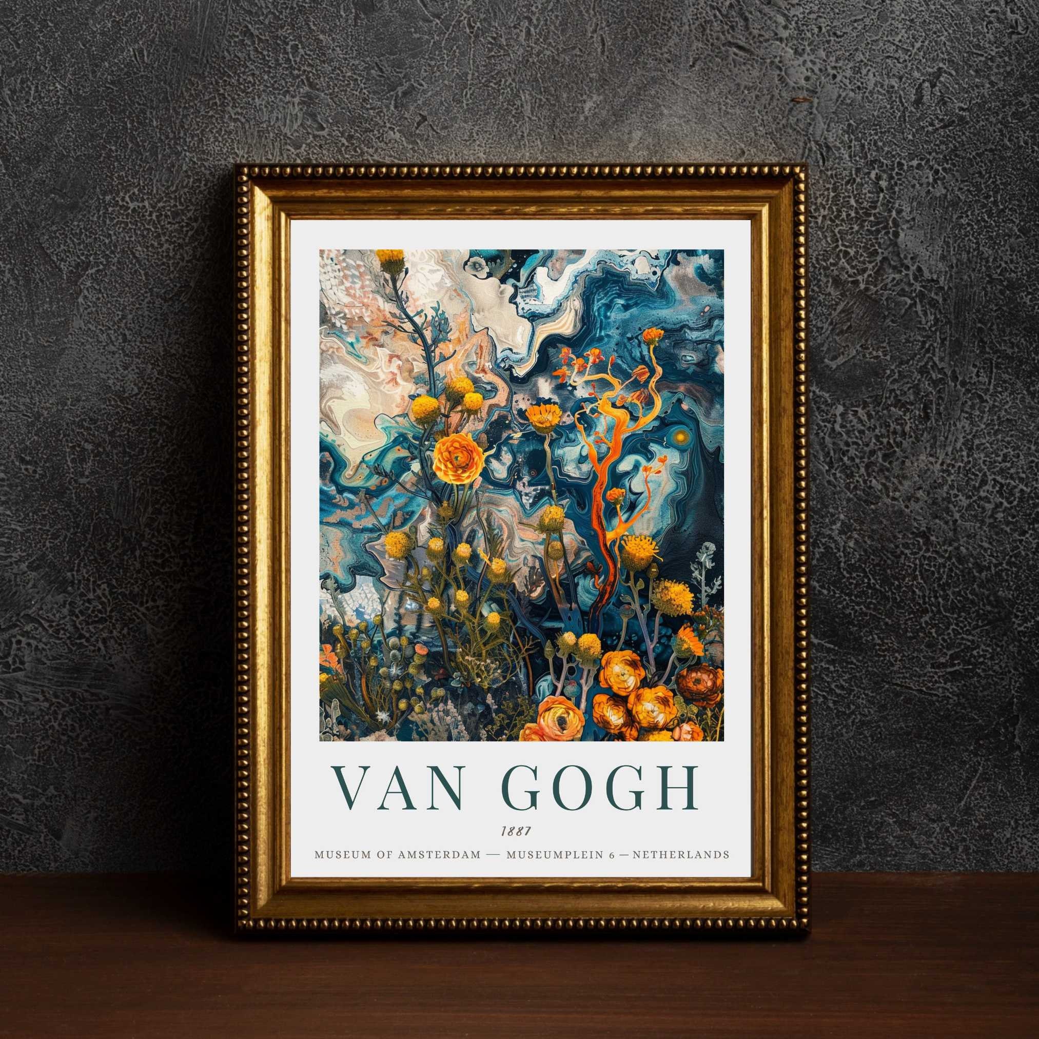 Van Gogh Print Vincent Van Gogh Poster Van Gogh Wall Art Print Van Gogh ...
