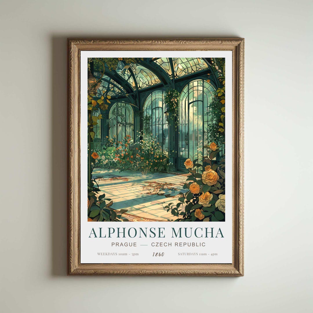 Alphonse Mucha Alphonse Mucha Poster Alphonse Mucha Print Giclée Matte ...