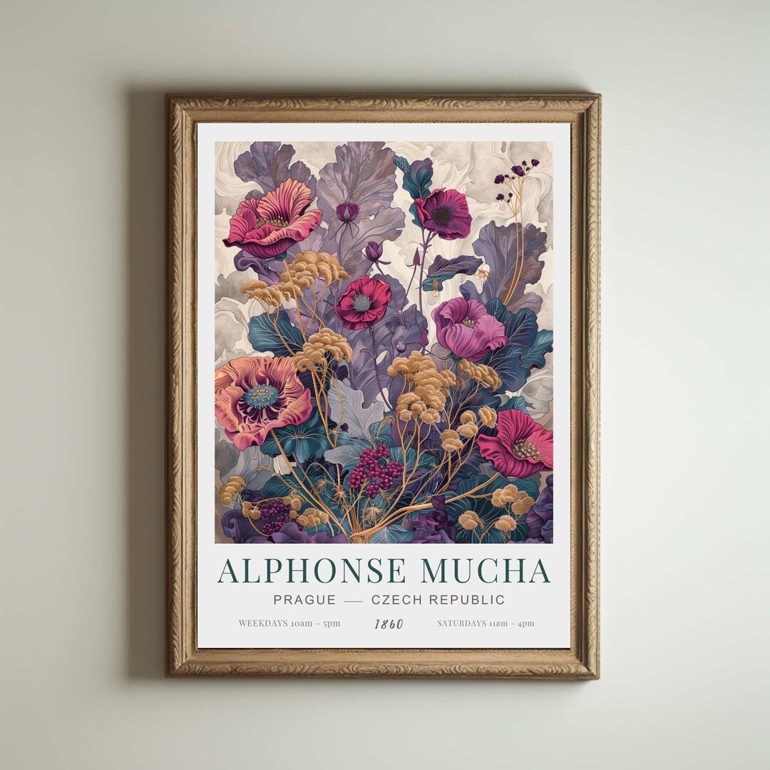 Alphonse Mucha | Alphonse Mucha Poster | Alphonse Mucha Print | Giclée ...