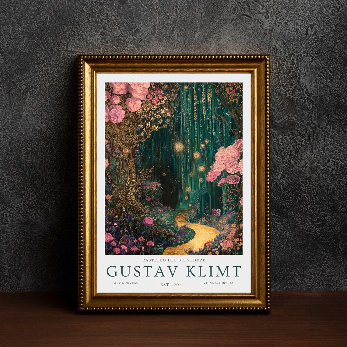 Gustav Klimt Print, Klimt Museum Poster, Gustav Klimt Poster, Klimt ...