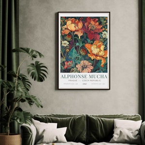 Alphonse Mucha Poster | Alphonse Mucha | Alphonse Mucha Print | Giclée ...