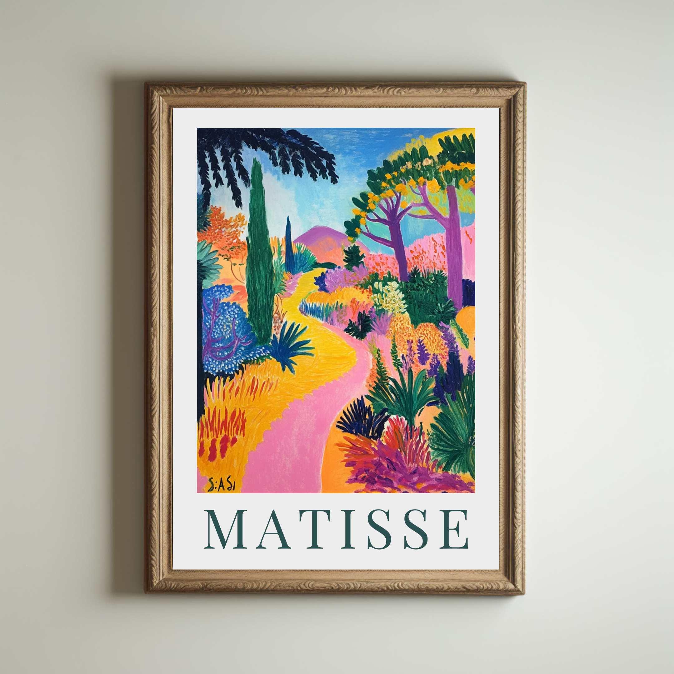 Matisse Print, Henri Matisse Exhibition Poster, Matisse Print, Vintage ...