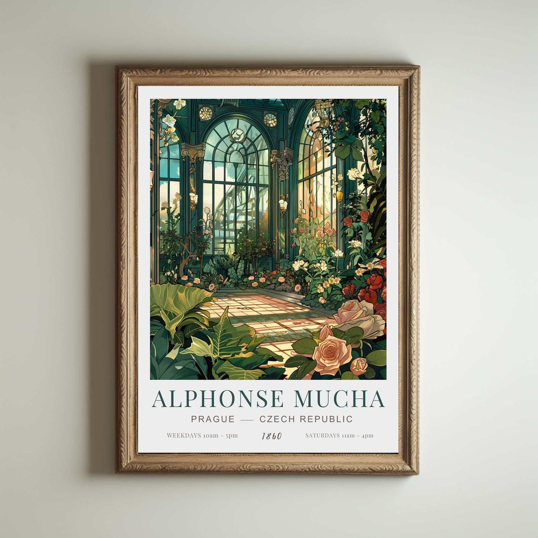 Alphonse Mucha Alphonse Mucha Poster Alphonse Mucha Print Giclée Matte ...