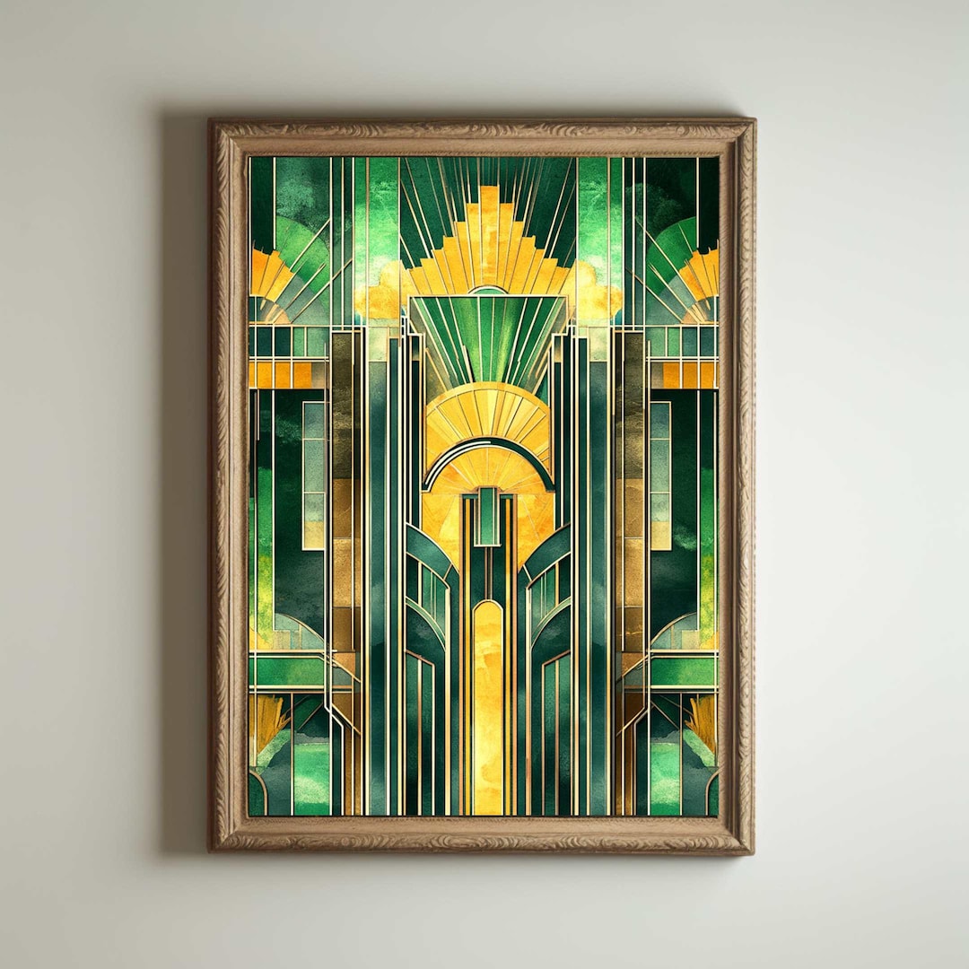 1920s Art Deco Poster, Art Deco Print, Art Deco Wall Art, Art Deco ...