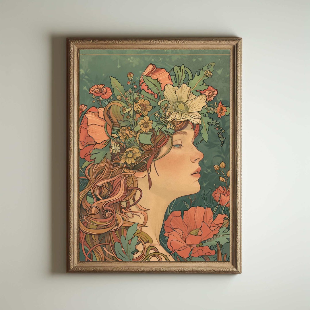 Alphonse Mucha Alphonse Mucha Poster Alphonse Mucha Print Giclée Matte ...