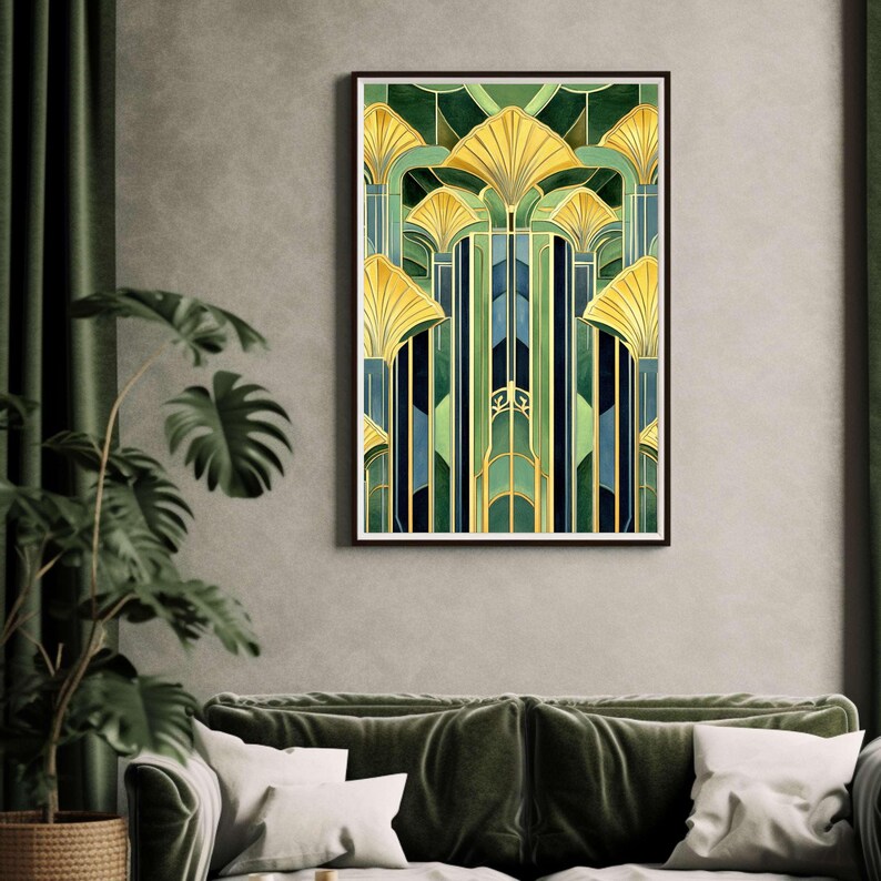 1920s Art Deco Poster, Art Deco Print, Art Deco Wall Art, Art Deco ...