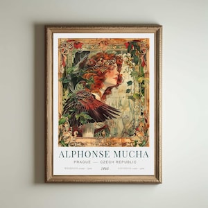 Alphonse Mucha | Alphonse Mucha Poster | Alphonse Mucha Print | Giclée ...