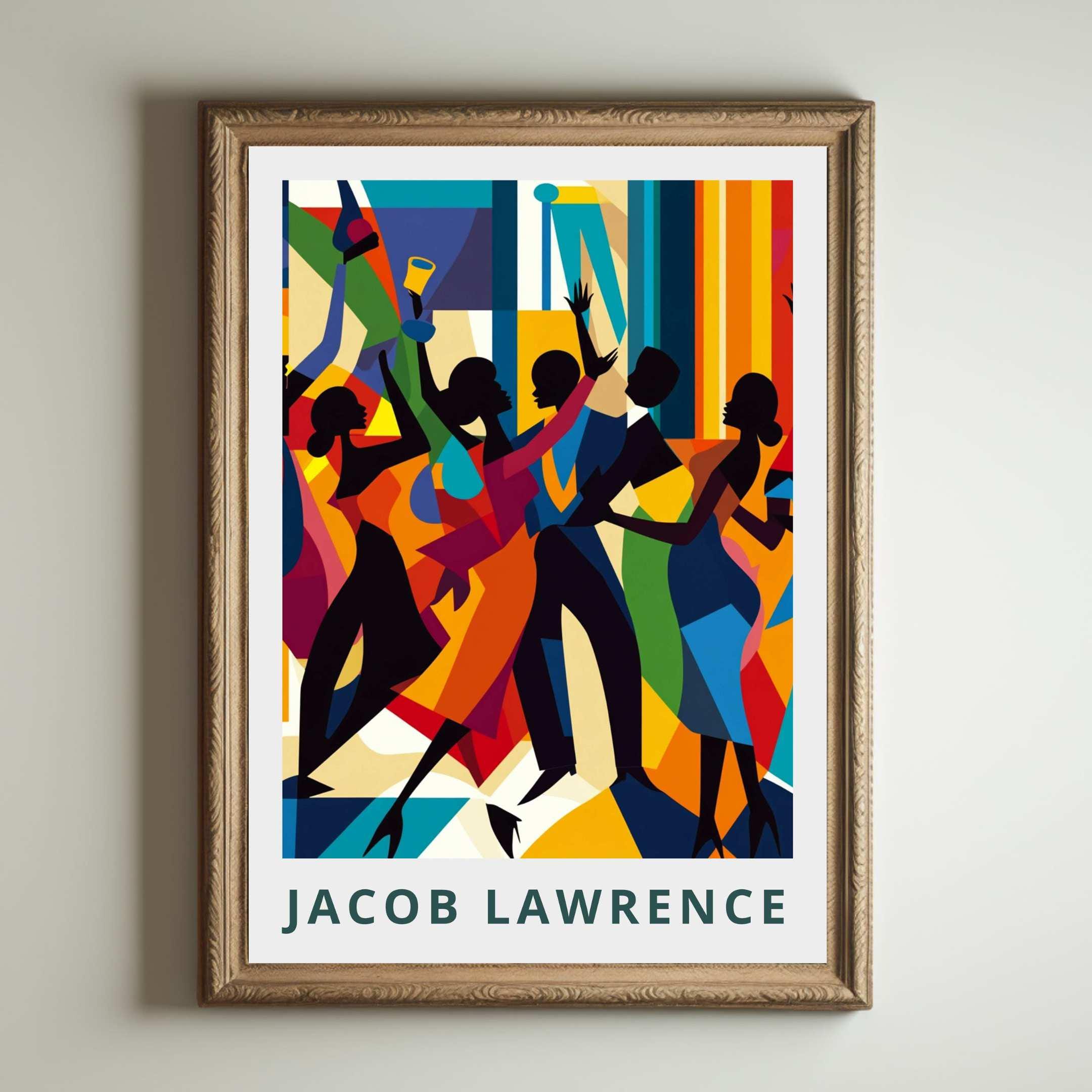 Jacob Lawrence, Jacob Lawrence Poster, African American Art, Afro Art ...