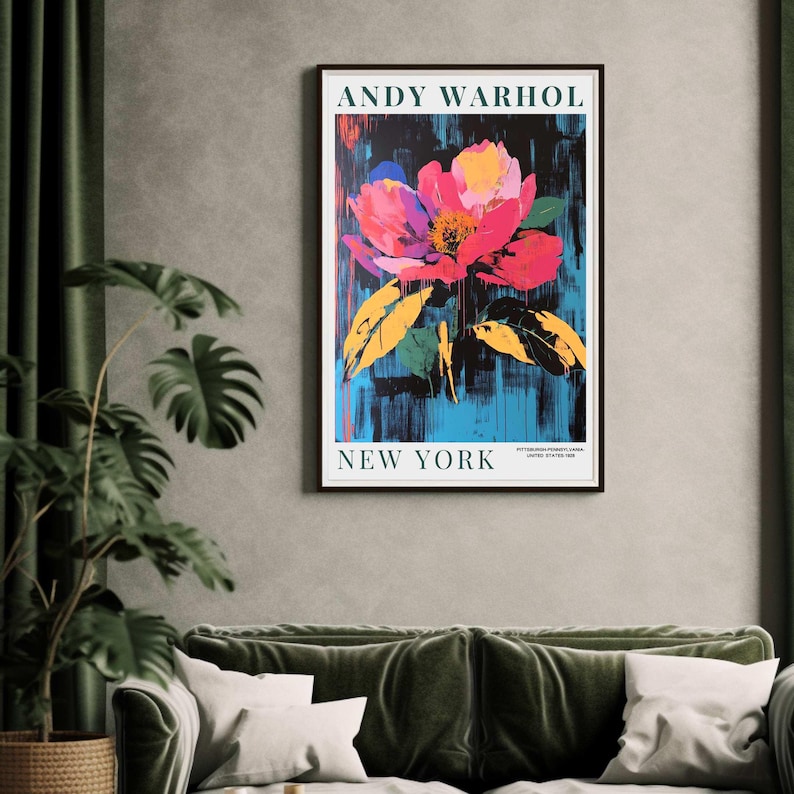 Andy Warhol Poster, Andy Warhol Artwork, Andy Warhol, Pop Art Print ...