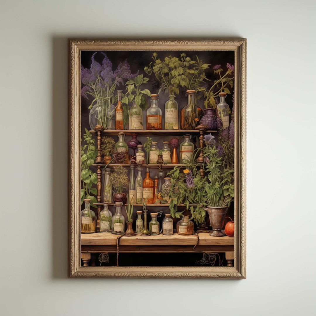 Vintage Apothecary | Baroque Art Print, Renaissance Wall Decor ...