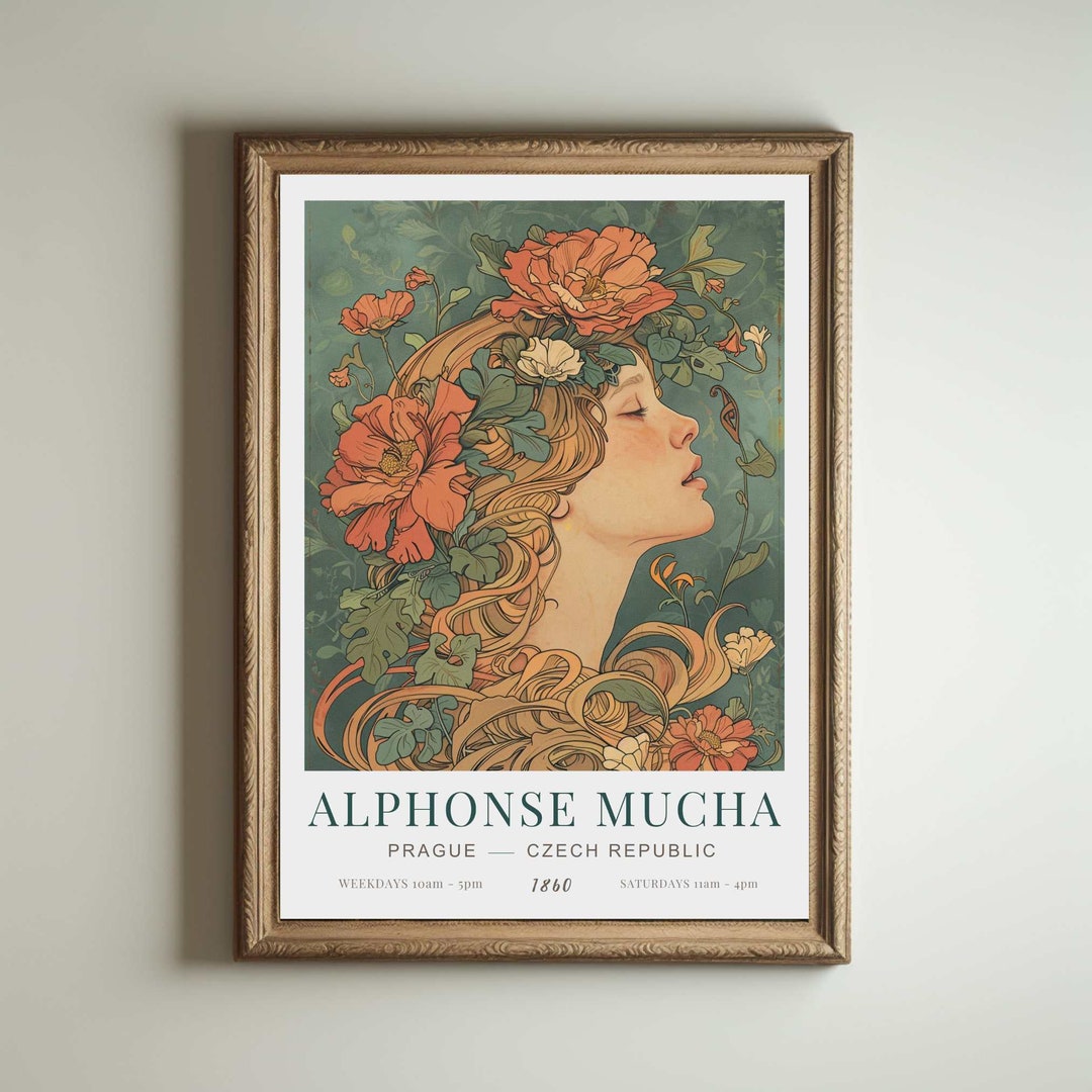 Alphonse Mucha | Alphonse Mucha Poster | Alphonse Mucha Print | Giclée ...