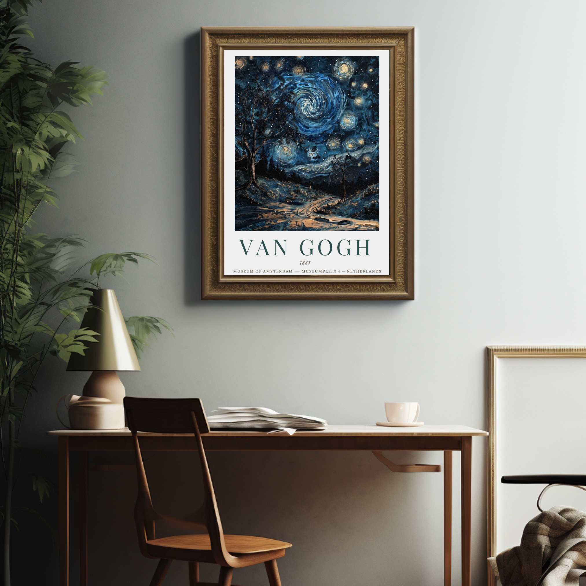 Van Gogh Print Vincent Van Gogh Poster Van Gogh Wall Art Print Van Gogh ...