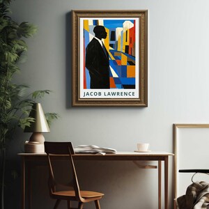 Jacob Lawrence, Jacob Lawrence Poster, African American Art, Afro Art ...
