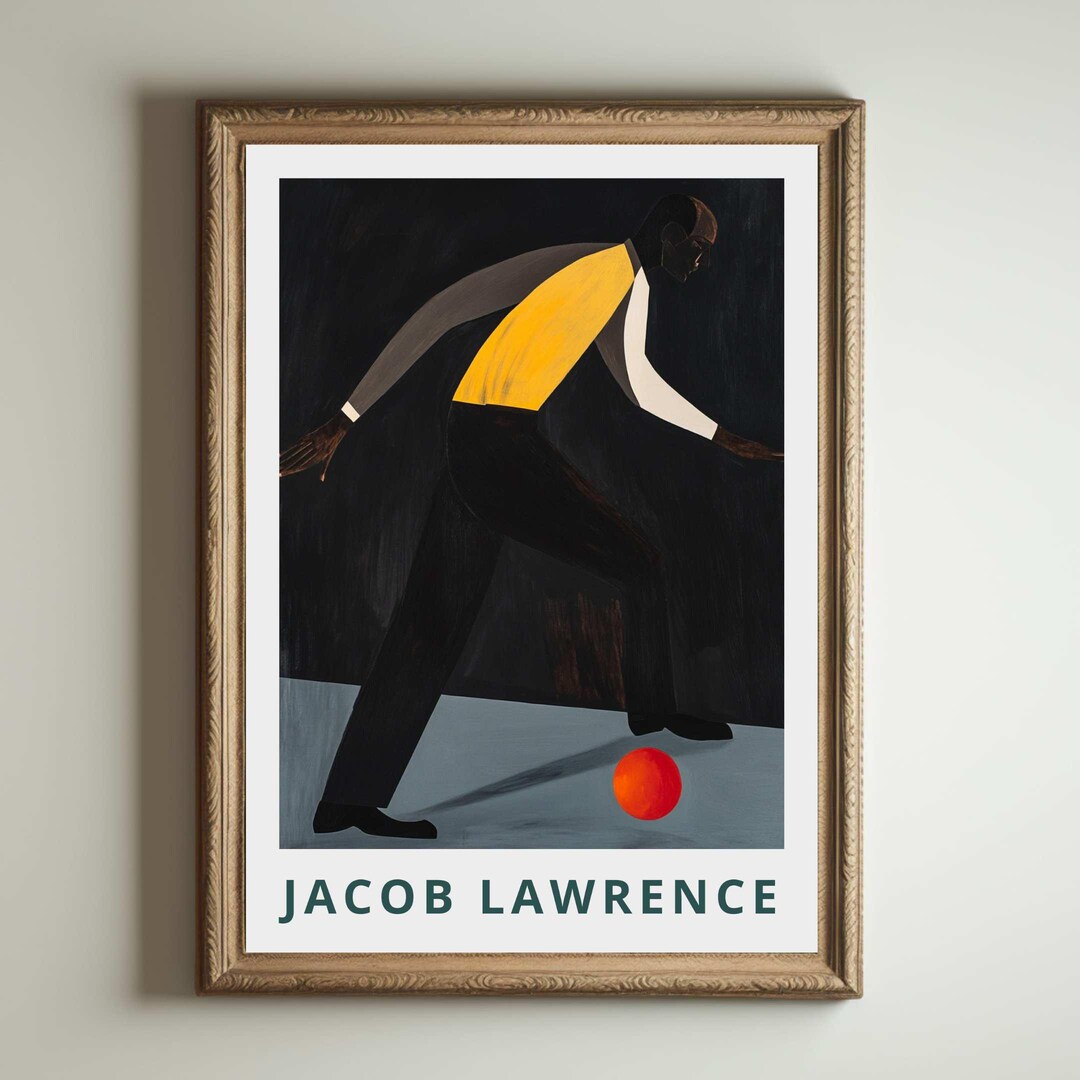 Jacob Lawrence, Jacob Lawrence Poster, African American Art, Afro Art ...