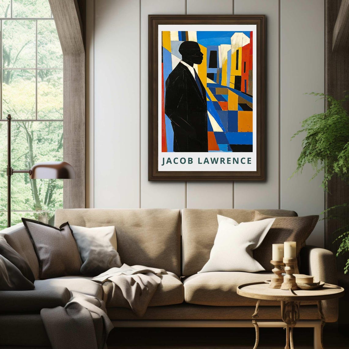 Jacob Lawrence, Jacob Lawrence Poster, African American Art, Afro Art ...