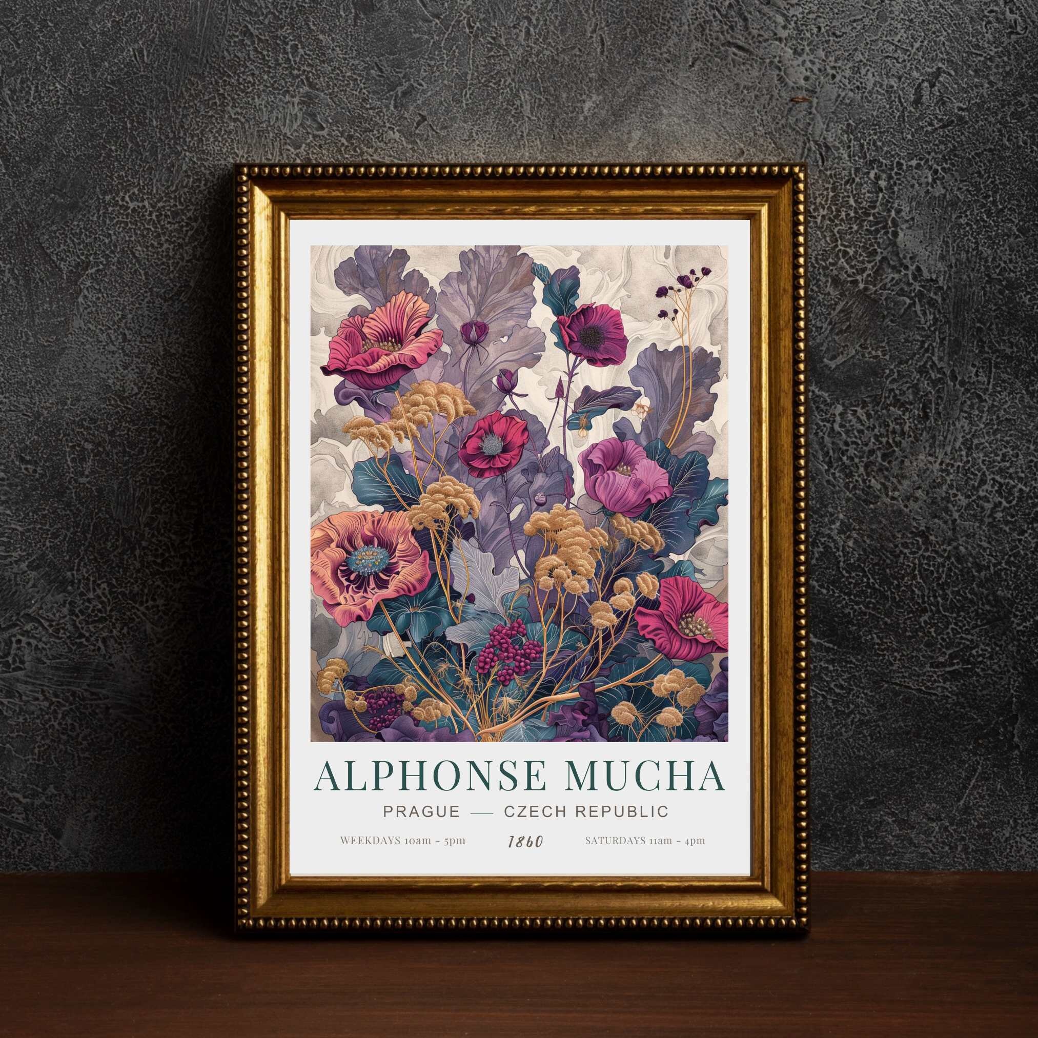 Alphonse Mucha Alphonse Mucha Poster Alphonse Mucha Print Giclée Matte ...