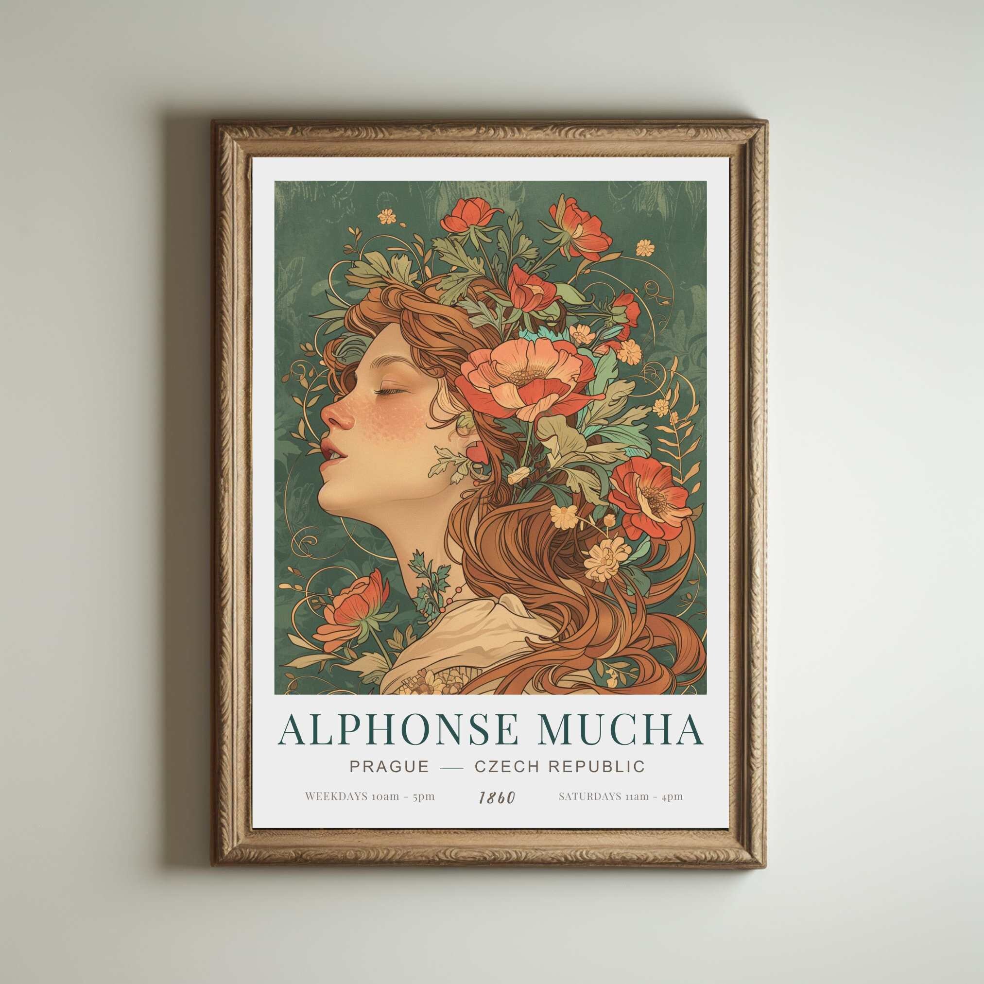Alphonse Mucha Alphonse Mucha Poster Alphonse Mucha Print Giclée Matte ...