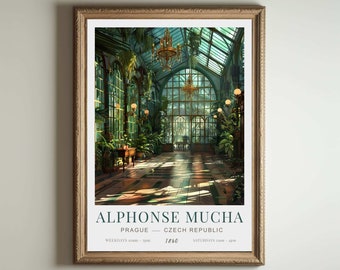 Alphonse Mucha Alphonse Mucha Poster Alphonse Mucha Print Giclée Matte ...
