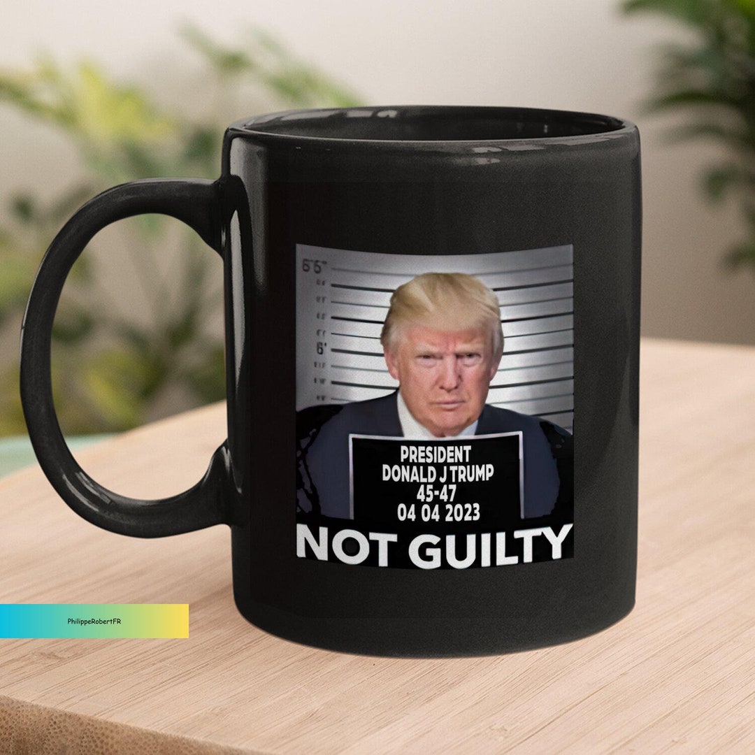 Trump Mugshot Coffee Mug Donald Trump Mugshot Coffee Cup - Etsy