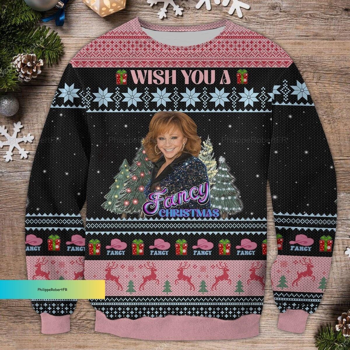 Christmas Reba Mcentire Ugly Sweater Reba Mcentire Ugly - Etsy