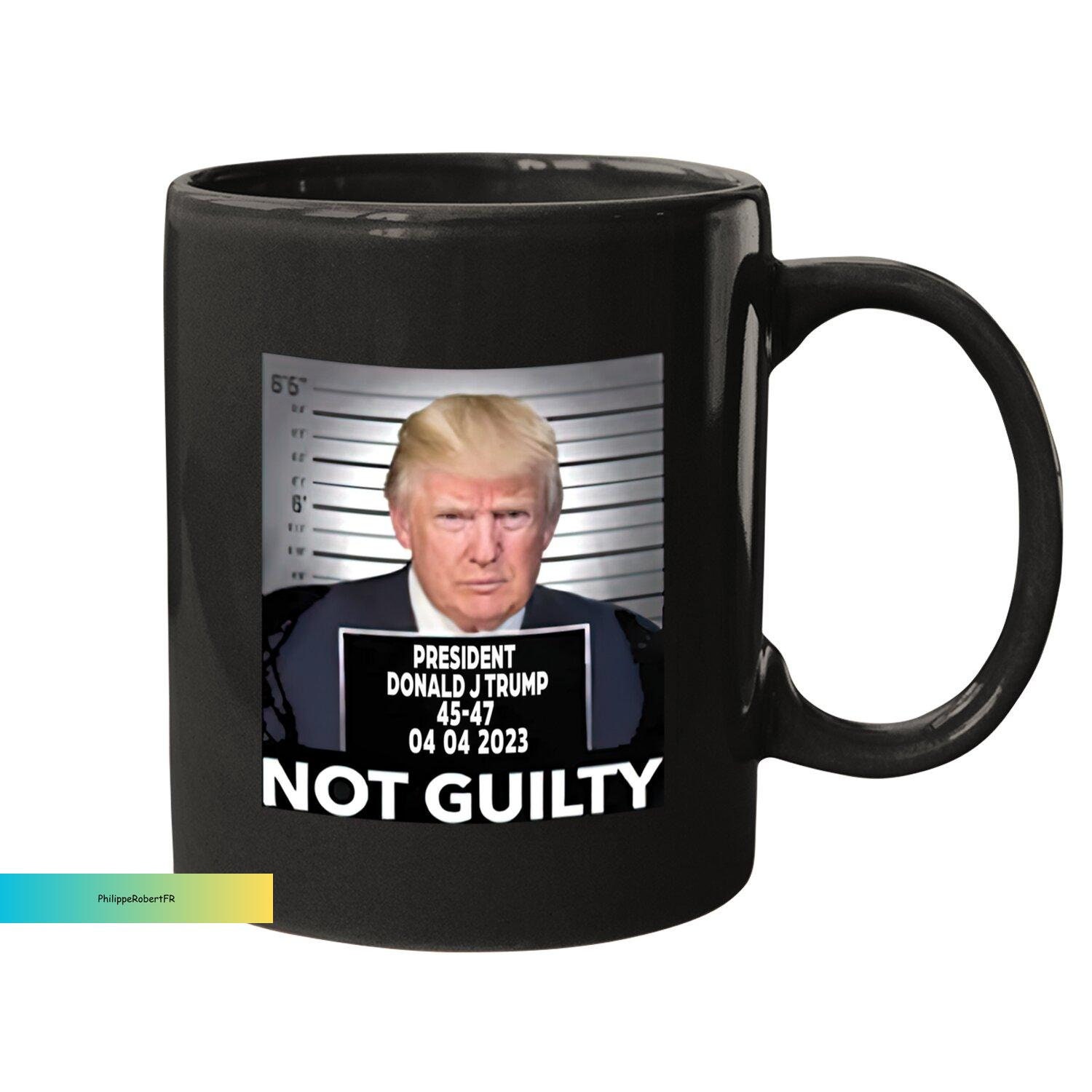 Trump Mugshot Coffee Mug Donald Trump Mugshot Coffee Cup - Etsy