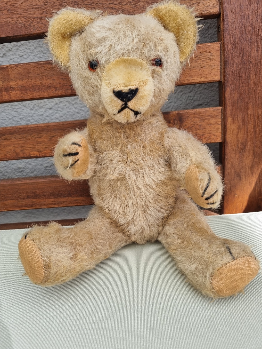 Old Teddy Bear, Vintage Stuffed Toy, Antique Teddy, Antique Toy, Cuddly ...