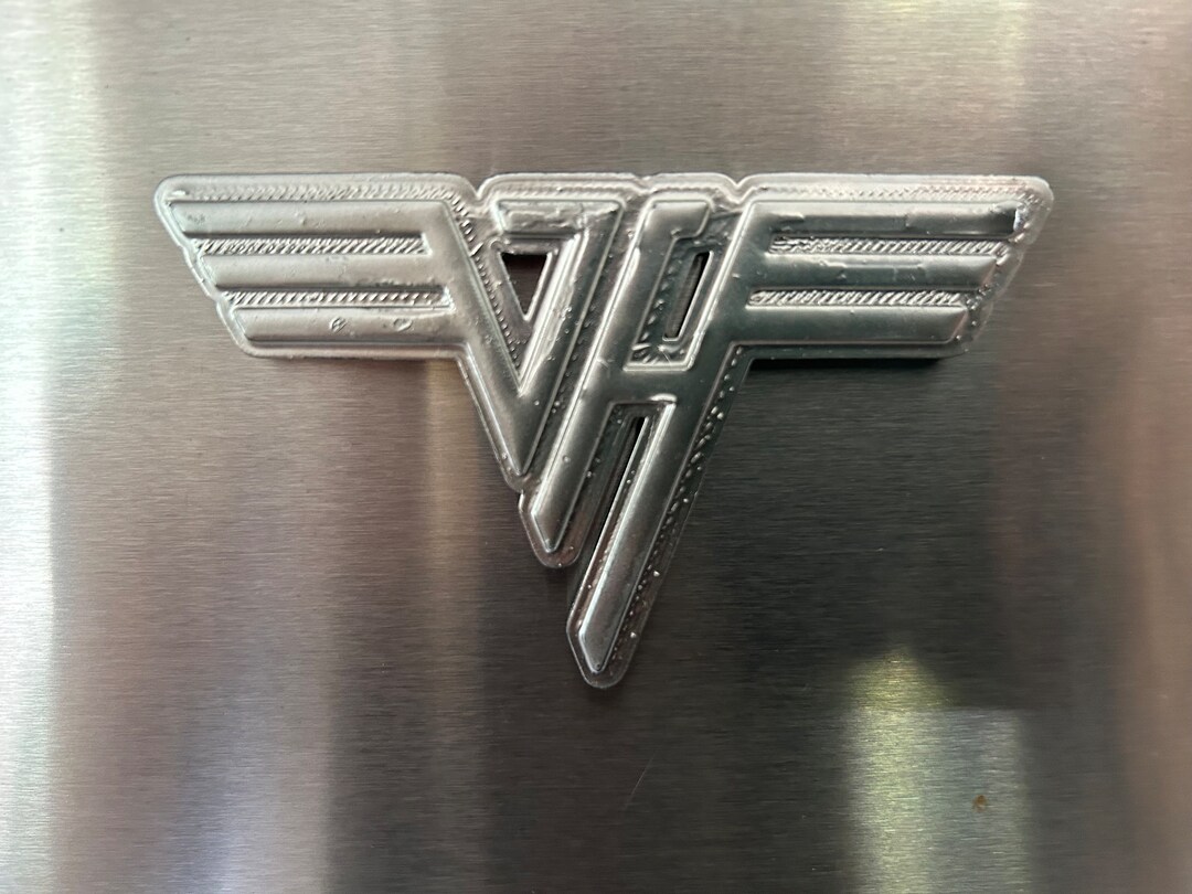Van Halen chrome Magnet - Etsy