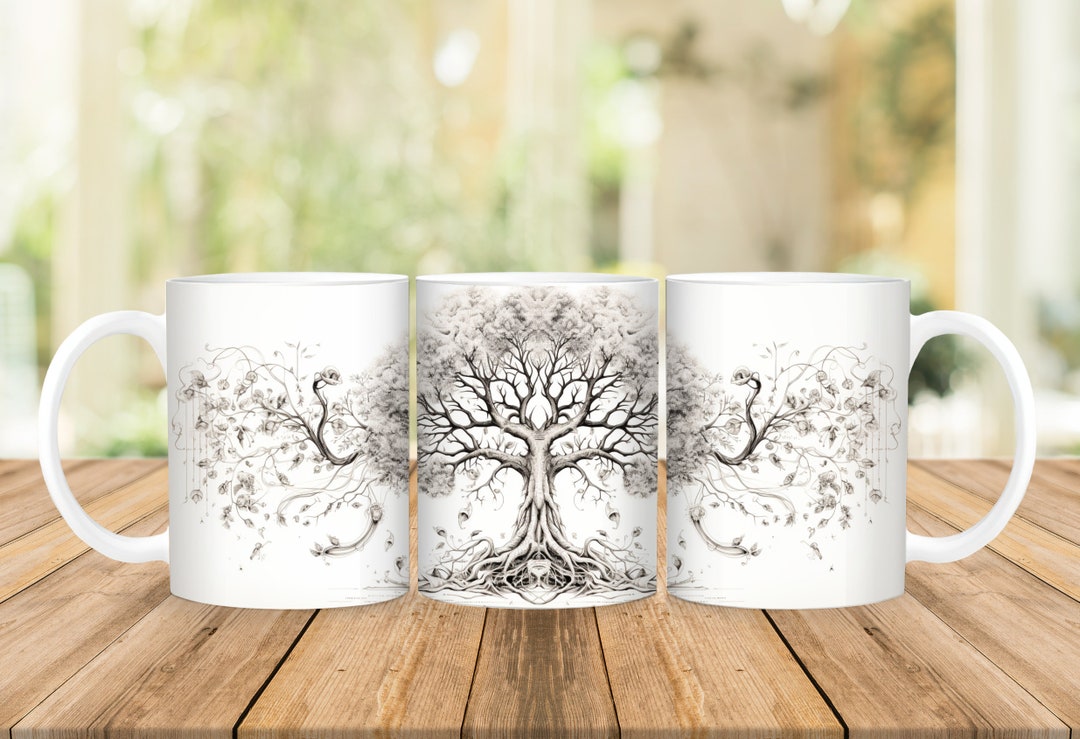 Tree of Life Mug Tree Mug Life Mug Tree Mug Gift Gift for - Etsy