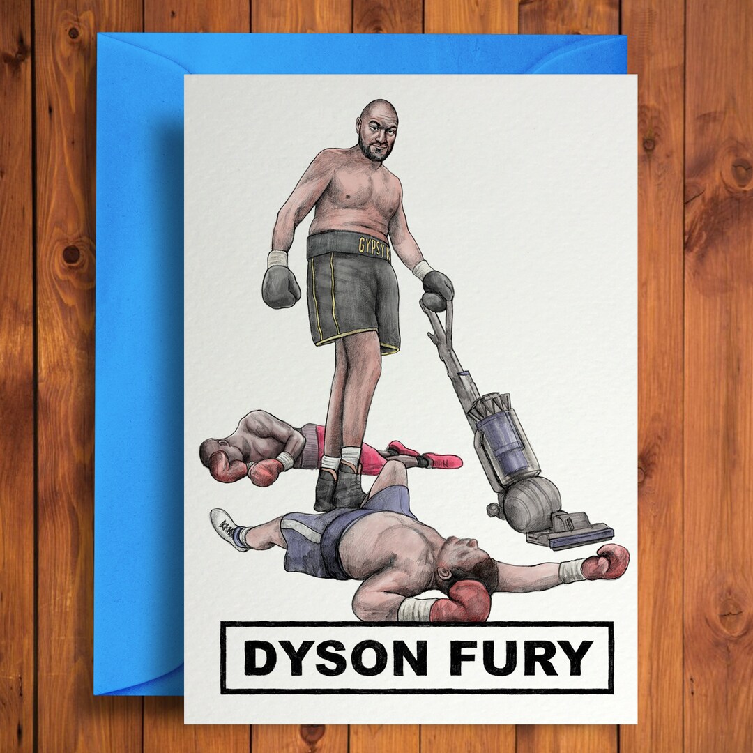 Dyson Fury - Funny Birthday Card - Etsy